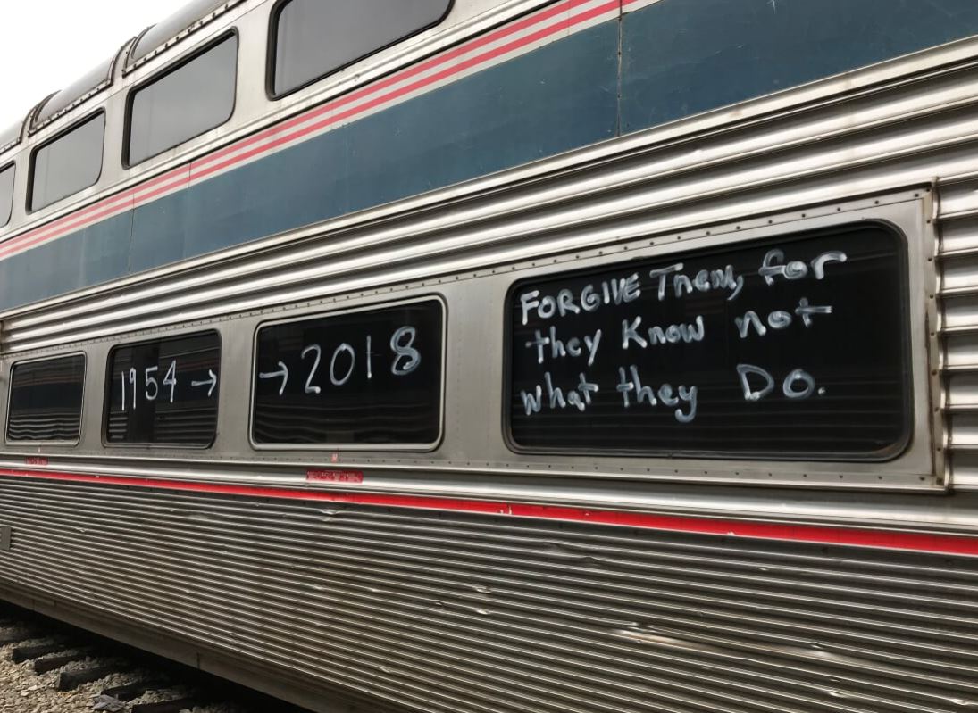before the pacific parlour cars departed the amtrak los angeles yards ...